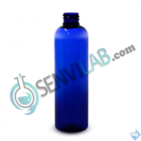 BOTELLA PET AZUL 240 ML CON ATOMIZADOR